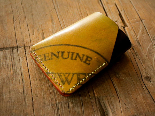 Reverse green and tumbled cognac double wren - Benjamin Bott Design