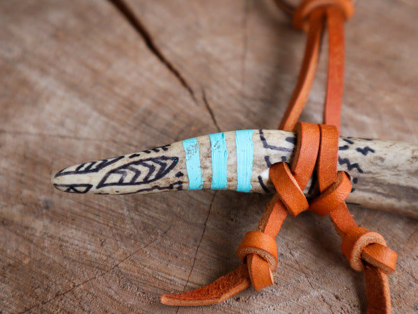 Elk Antler Key Chain 2/4 - Benjamin Bott Design